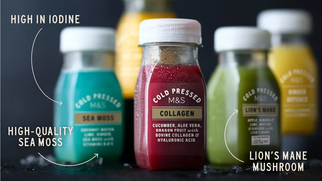 Fuel your wellbeing with our health shots | M&S Food