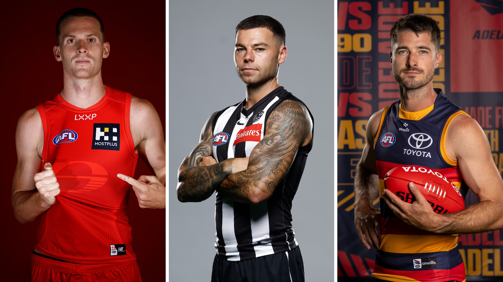 The captains and leadership groups for all 18 AFL clubs in 2025