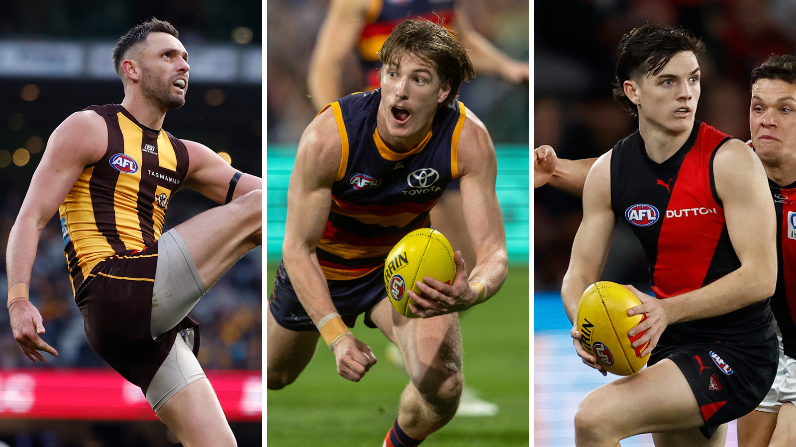 AFL 2025: Player of the Year and Rising Star votes - Round 22, 2025