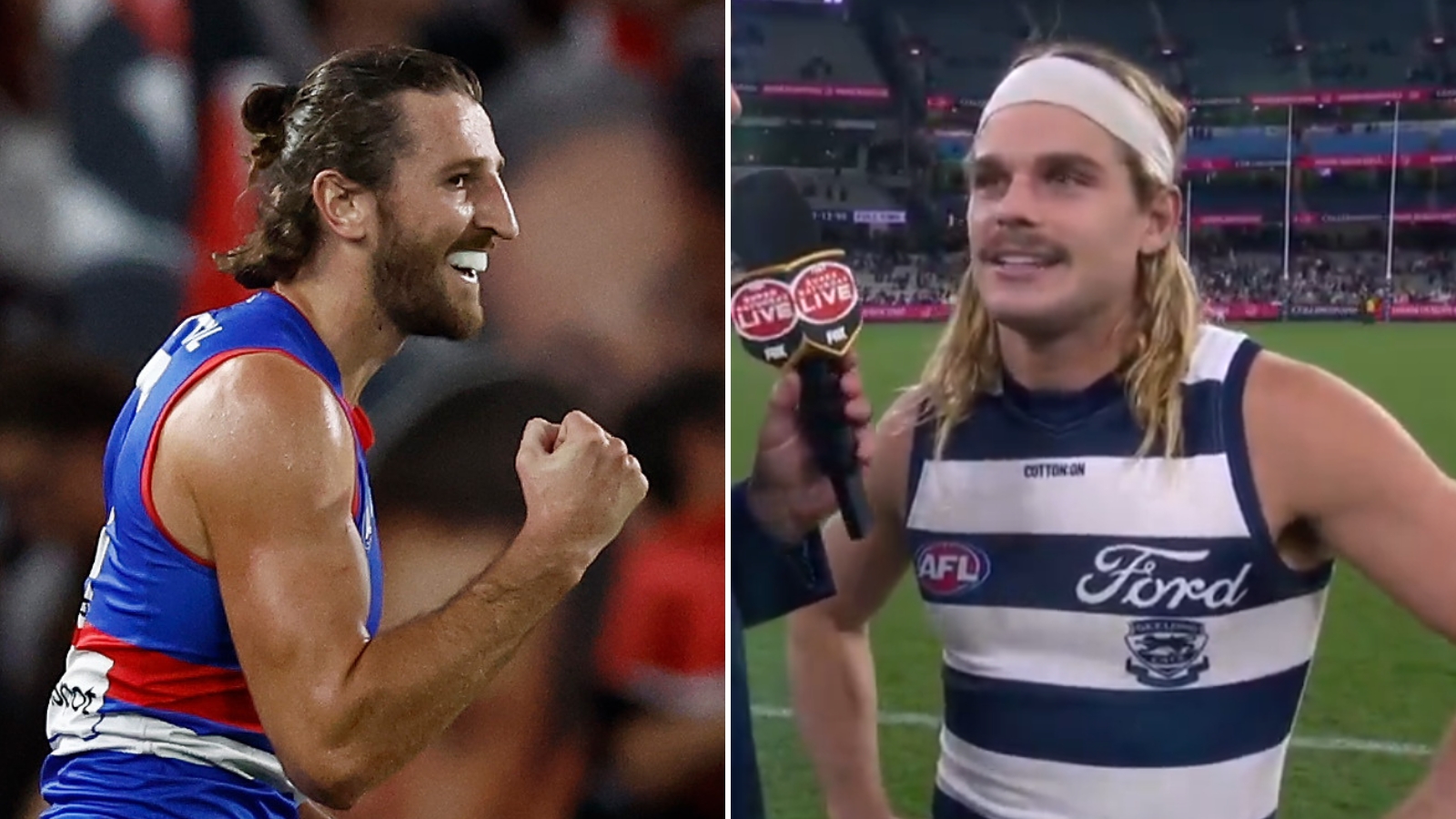 AFL 2025: Bailey Smith comments on the Bulldogs, Bontempelli responds