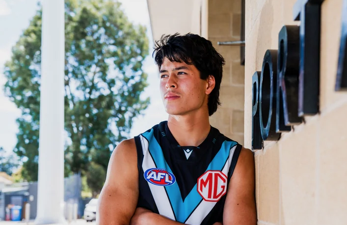 How Port Adelaide SSP recruit had no idea of AFL interest before pre ...