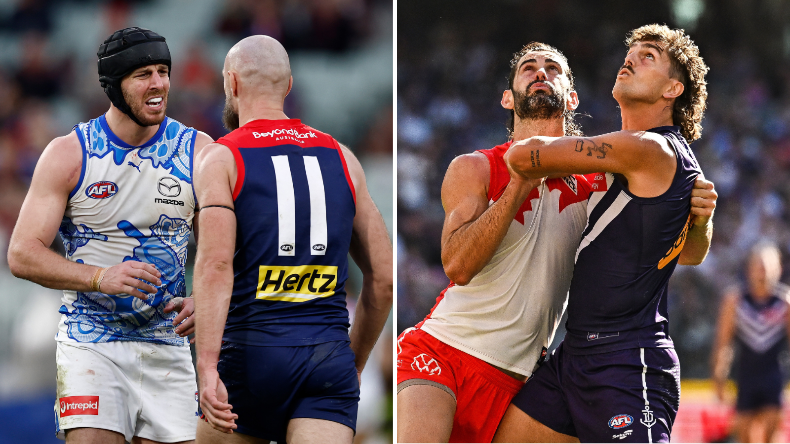 AFL 2025: All-Australian ruck race Xerri, Gawn, Grundy, Jackson