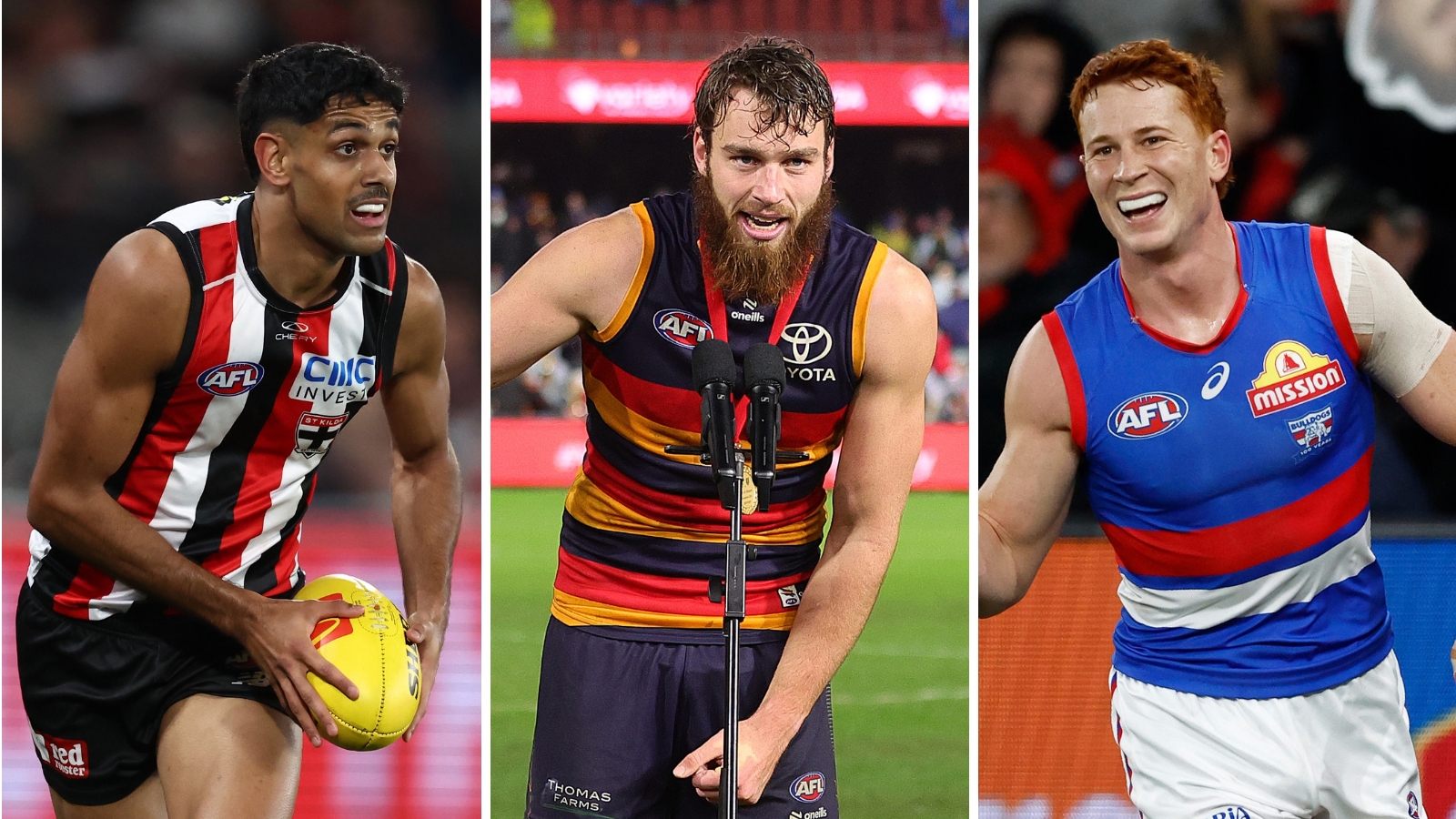 AFL 2025: Champion Data top 10 players