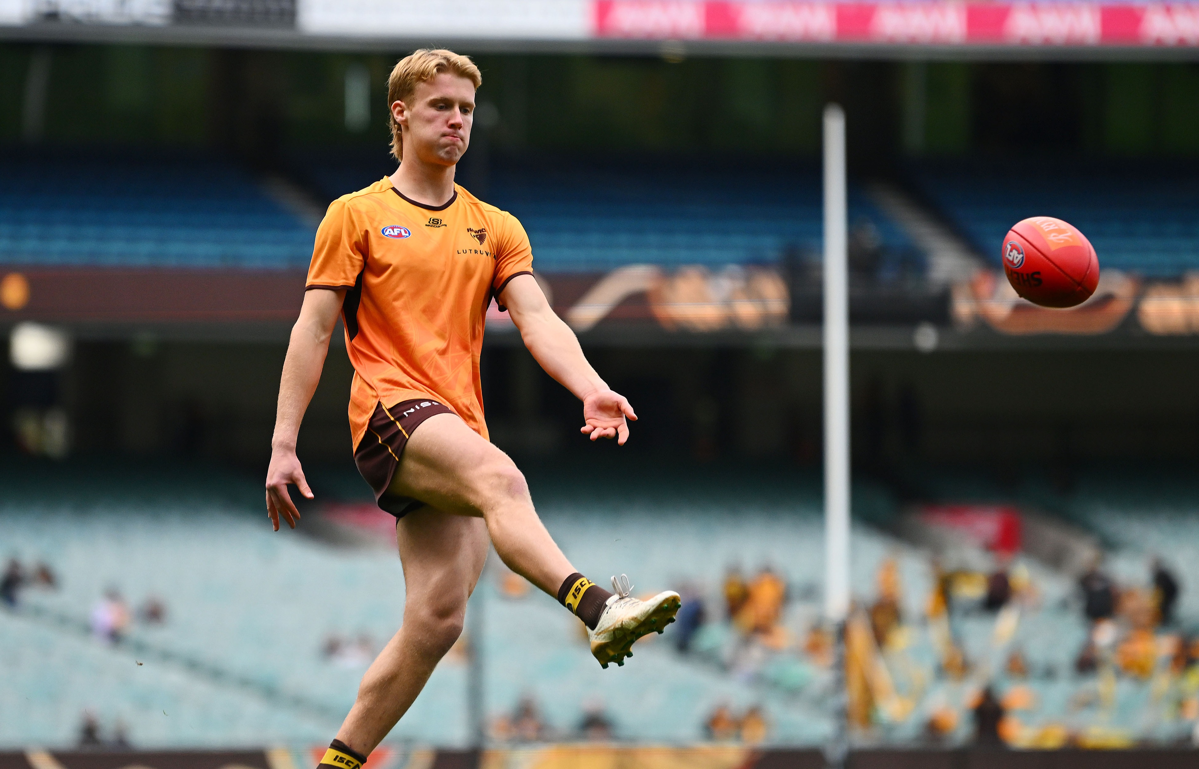 The young Hawk who caught Tim Watson’s eye in first practice match