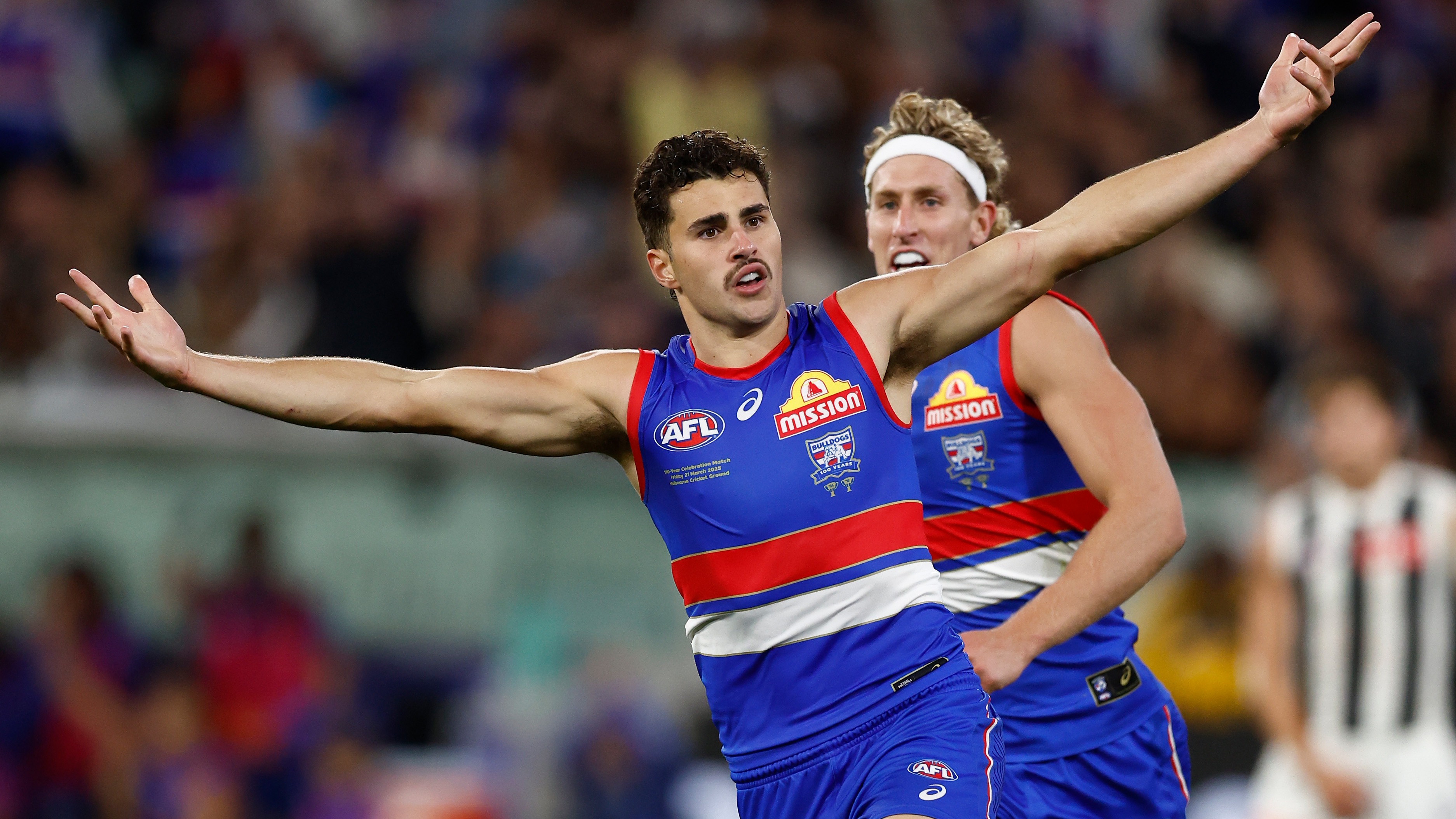 AFL 2025: Dermott Brereton praises young Bulldog after Friday night ...