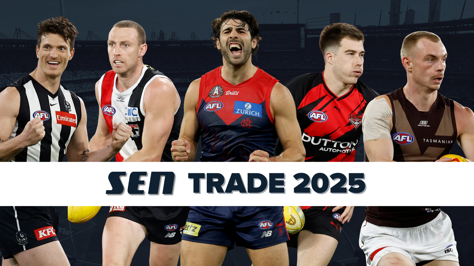 AFL trade news 2025, trade radio live stream: Rumours, deals, targets