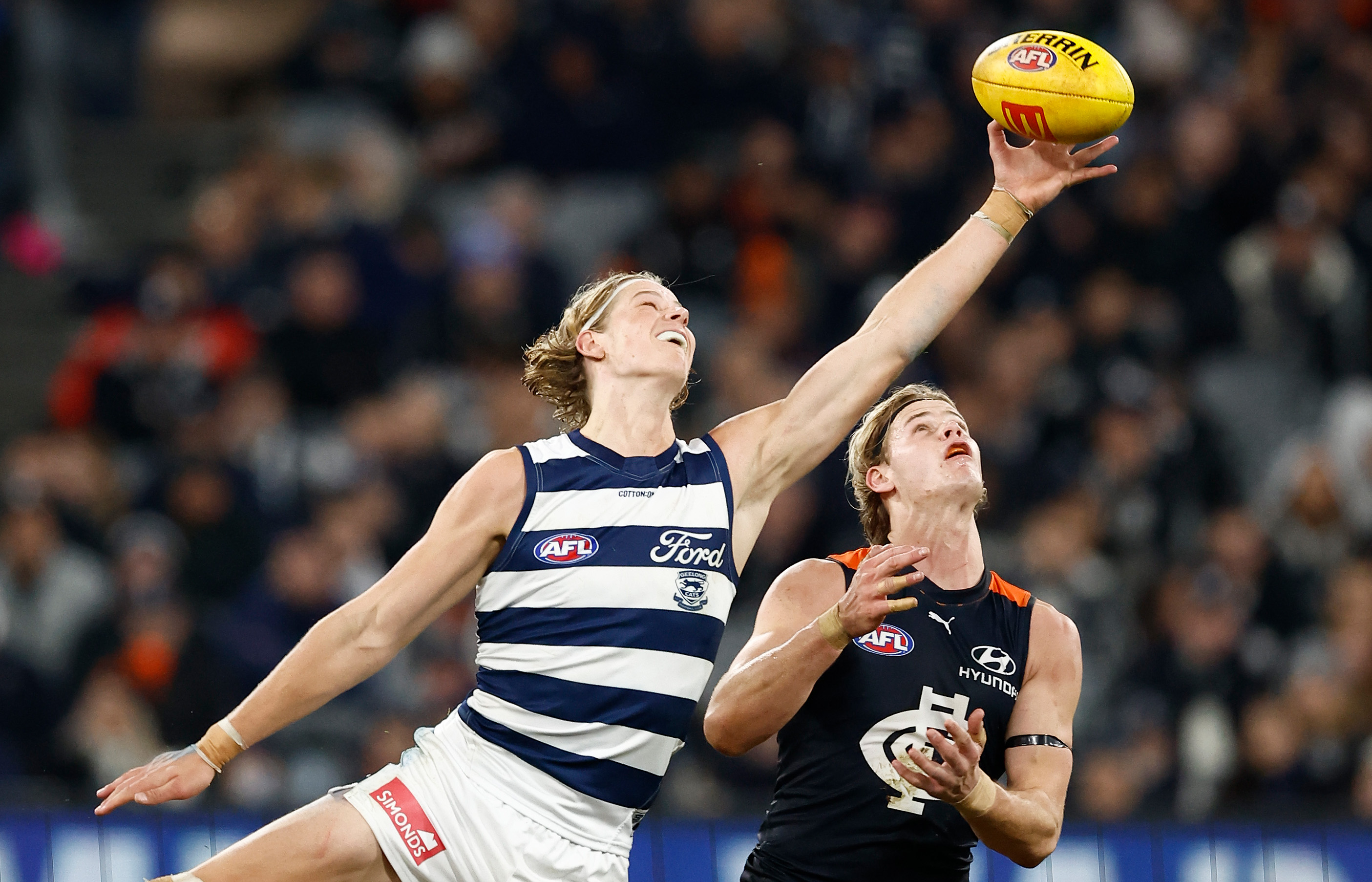 Sam De Koning ready to ruck & could another young Cat be the next Mark ...