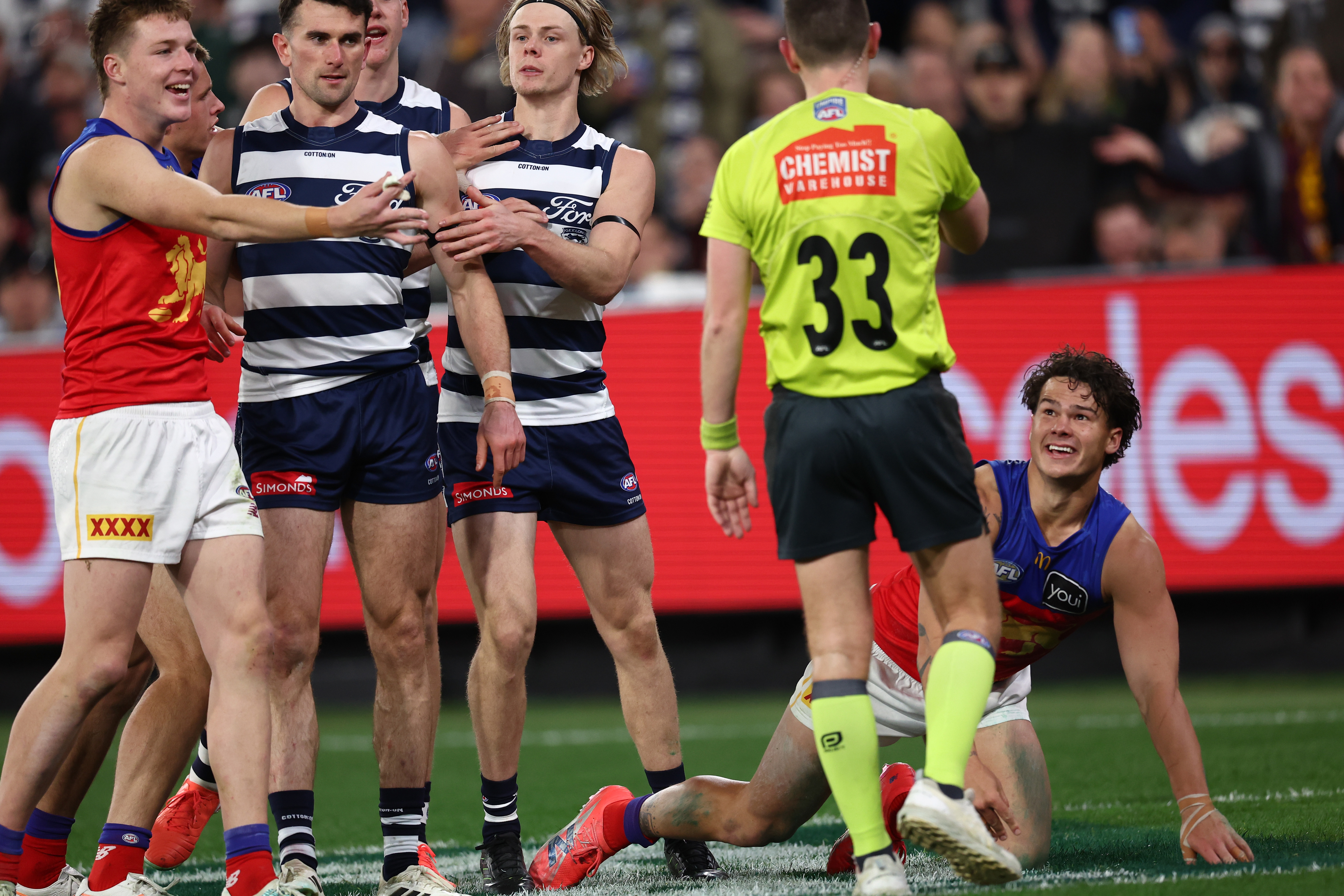 AFL Finals 2025: AFL confirms Rayner free kick decision was incorrect