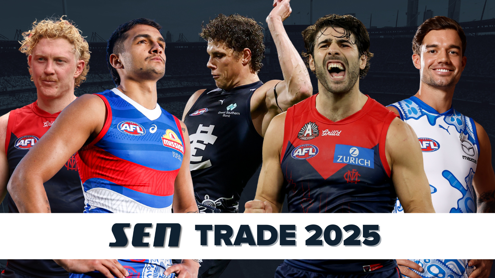 AFL trade period news, trade radio live stream: Zach Merrett, Jordan De ...