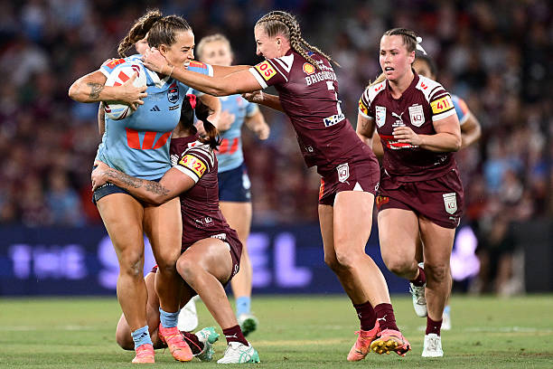 NRL 2025: Women's State of Origin eye gouge