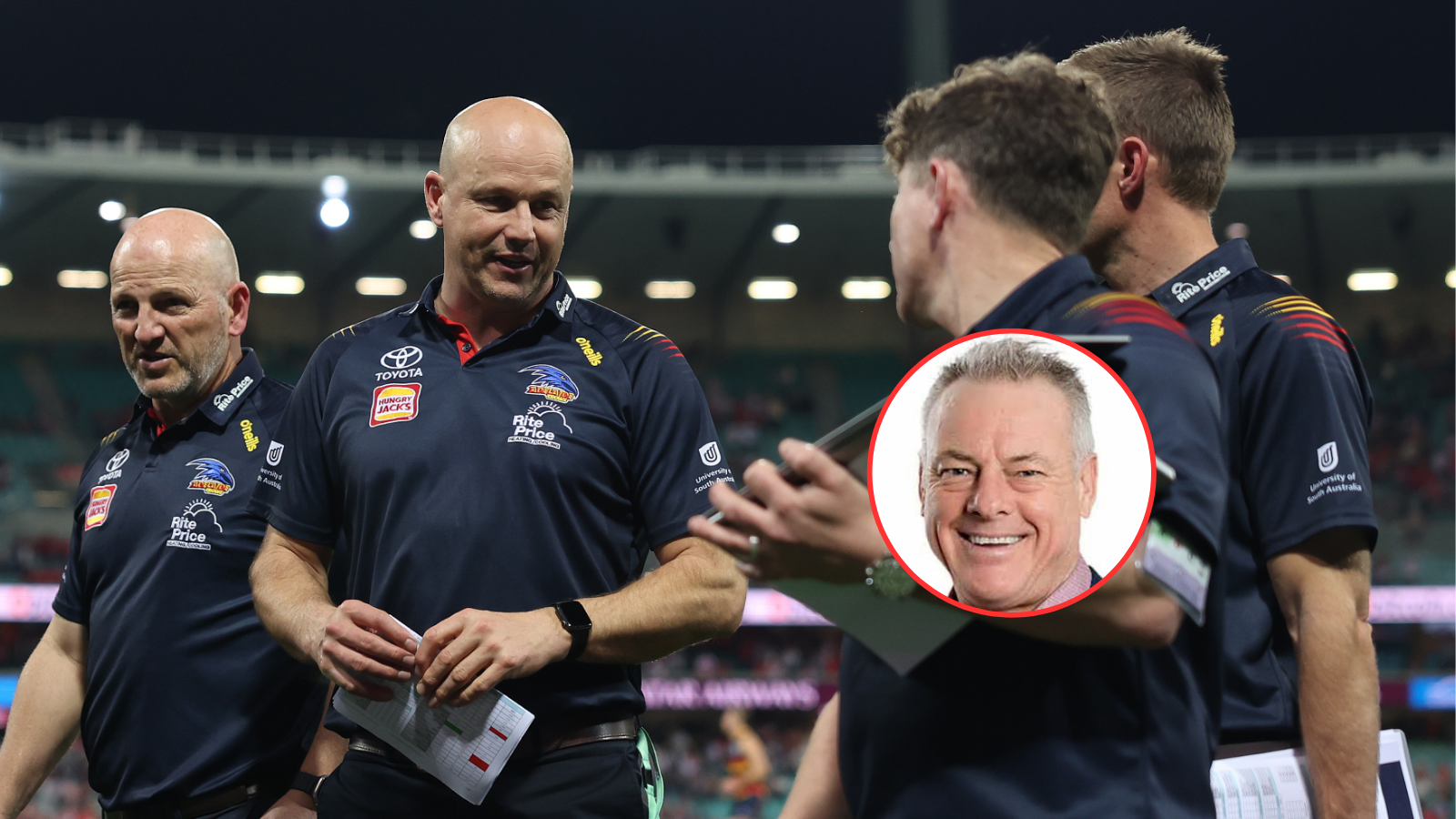 Dwayne Russell's 2025 AFL head coach pressure meter