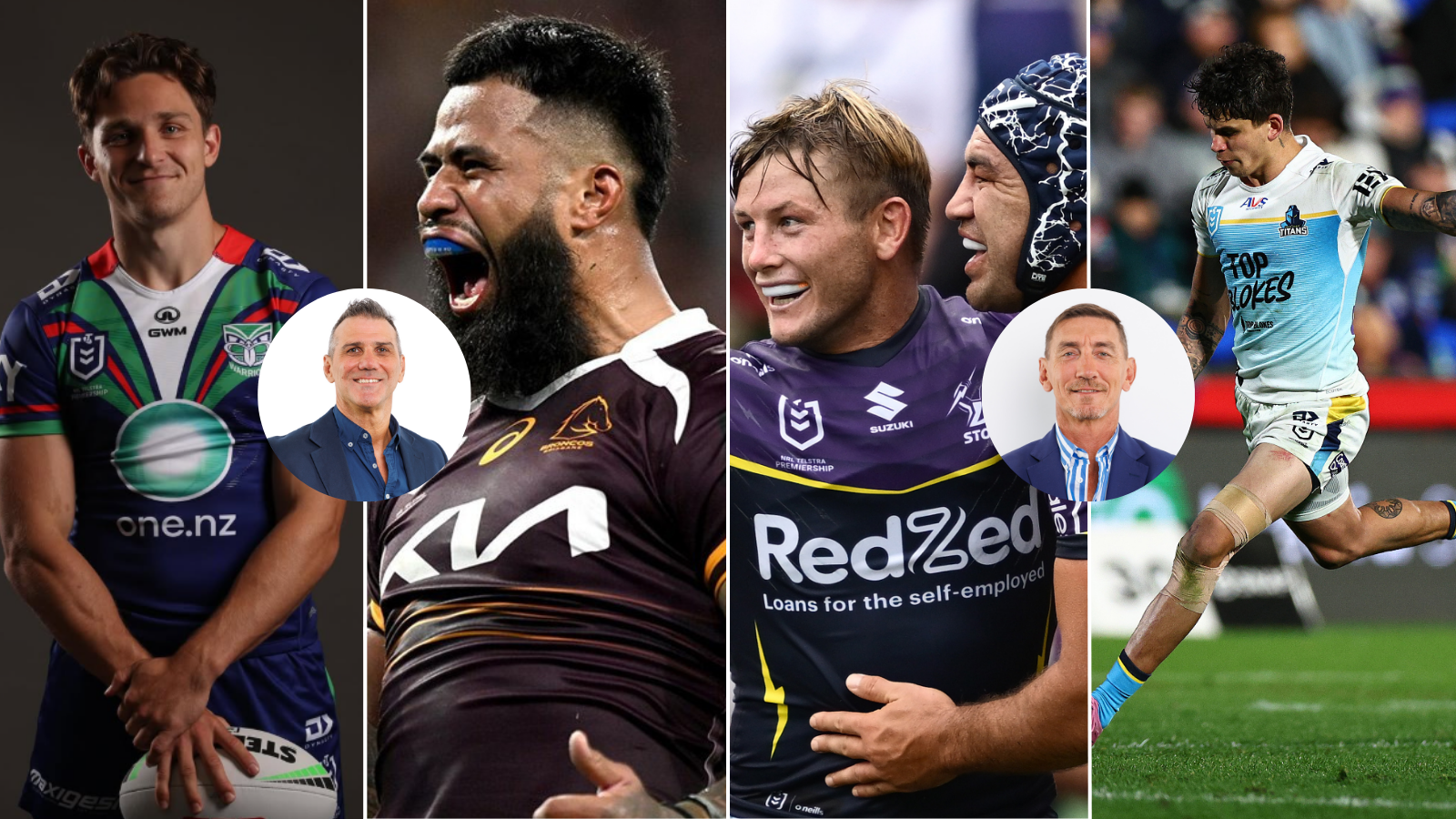 NRL 2025: Sattler and Rogers name their top three off-contract players
