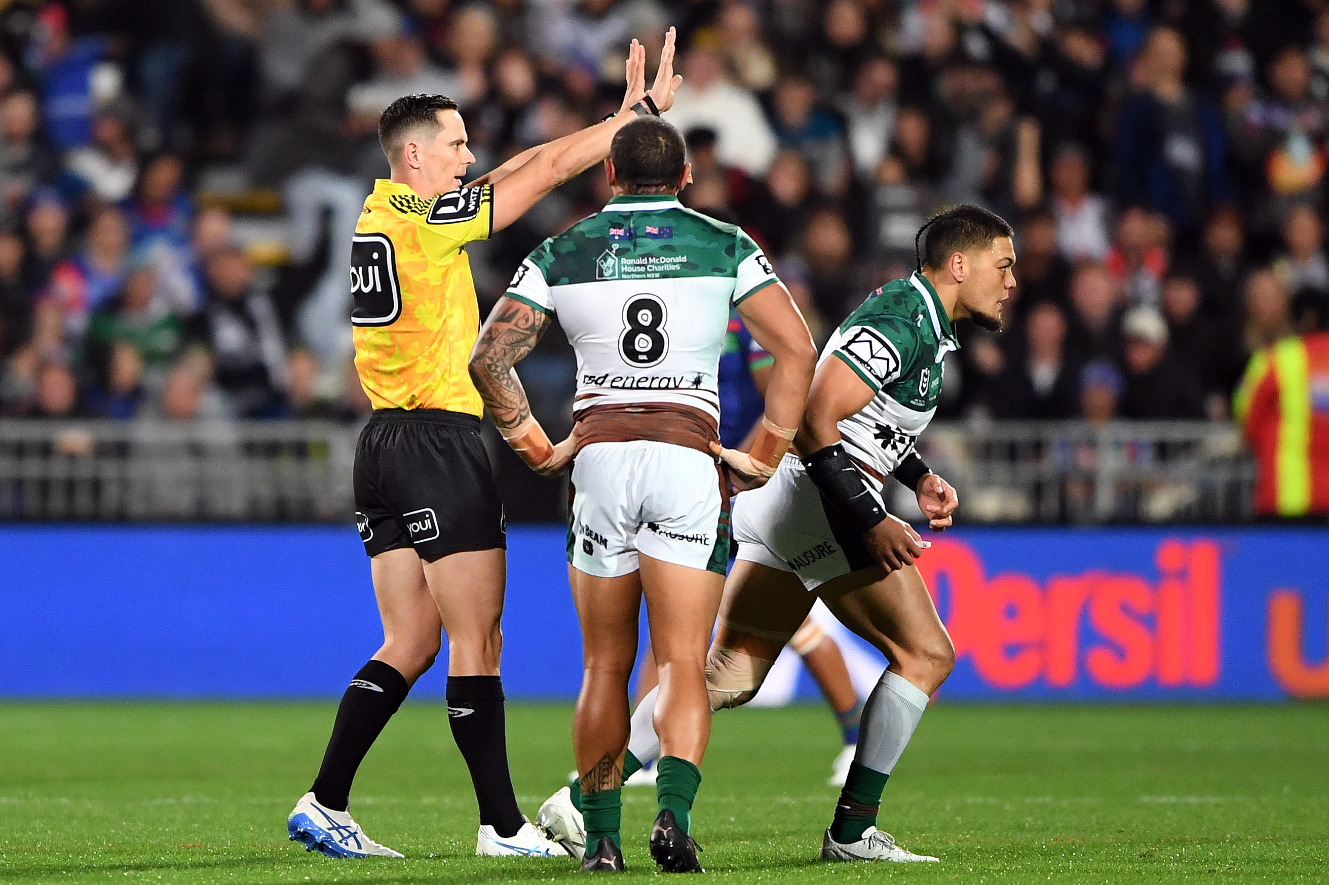 "Not going to back away": Graham Annesley clarifies NRL's high tackle ...