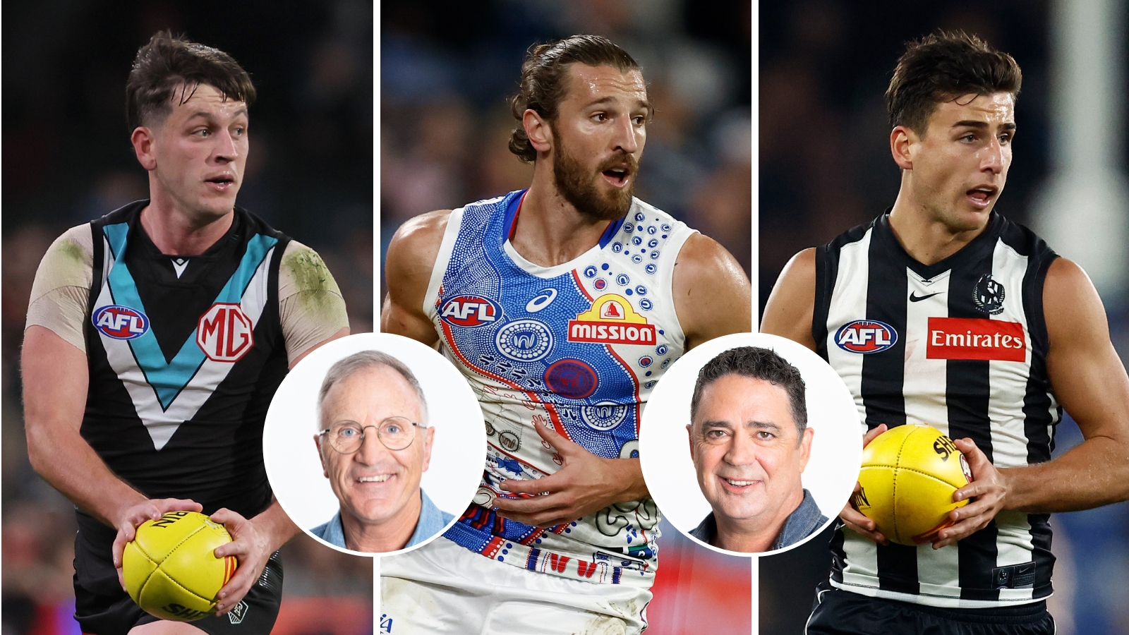 AFL 2025: Garry and Tim's top three players
