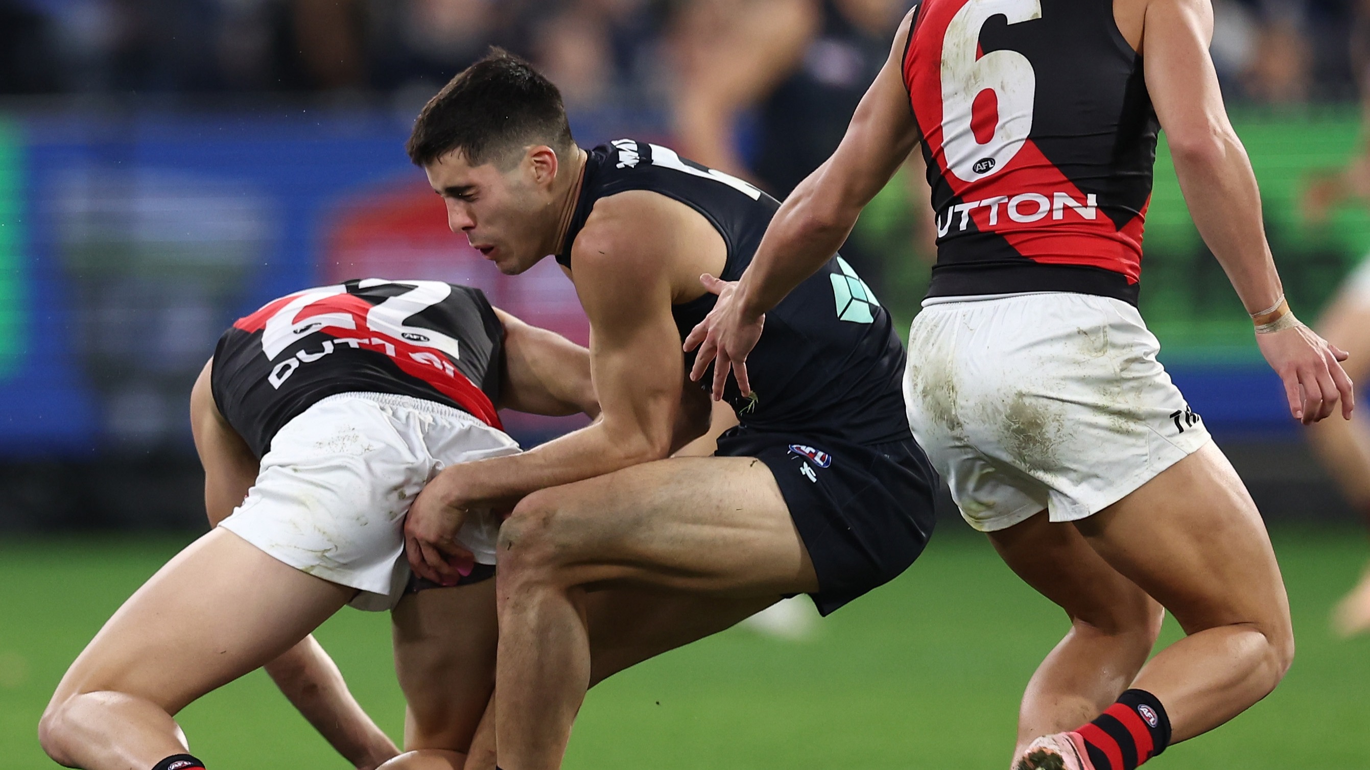 AFL 2025: Sam Durham bump on Adam Cerra