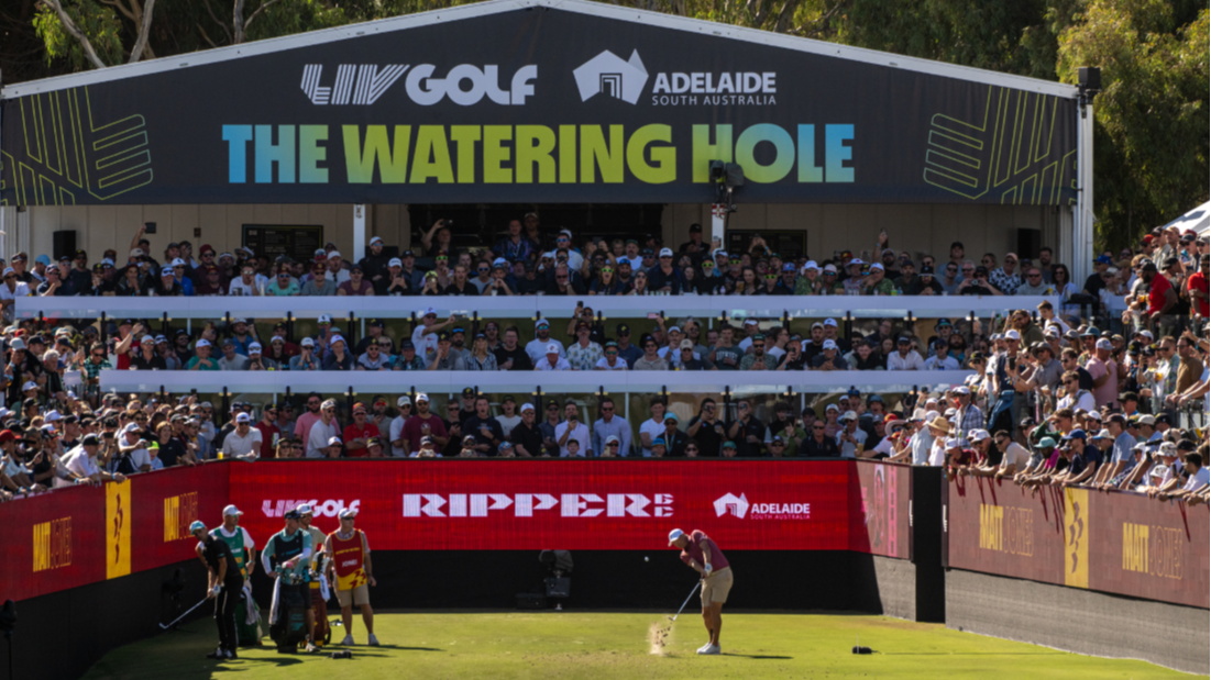 LISTEN: Veteran golf commentator tipping record crowds at LIV Golf ...