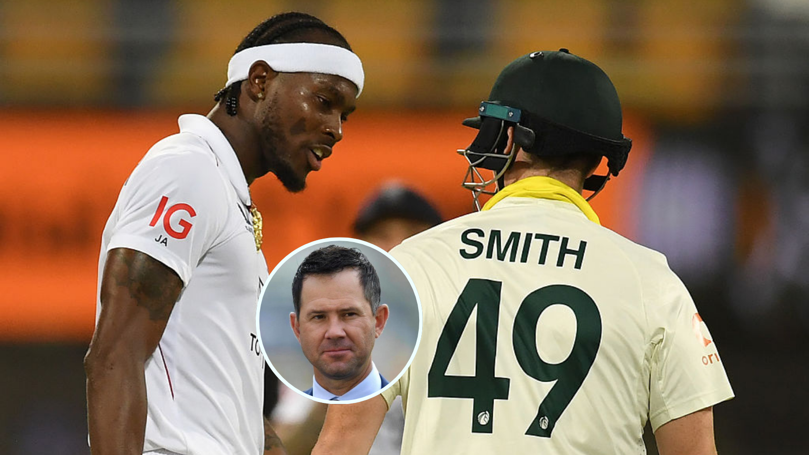 Ashes: Ricky Ponting slams Jofra Archer Steve Smith fight Brisbane Test