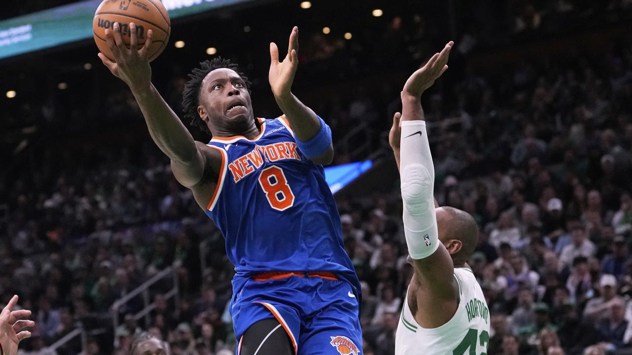 Defending NBA champs drop opening playoff game to Knicks