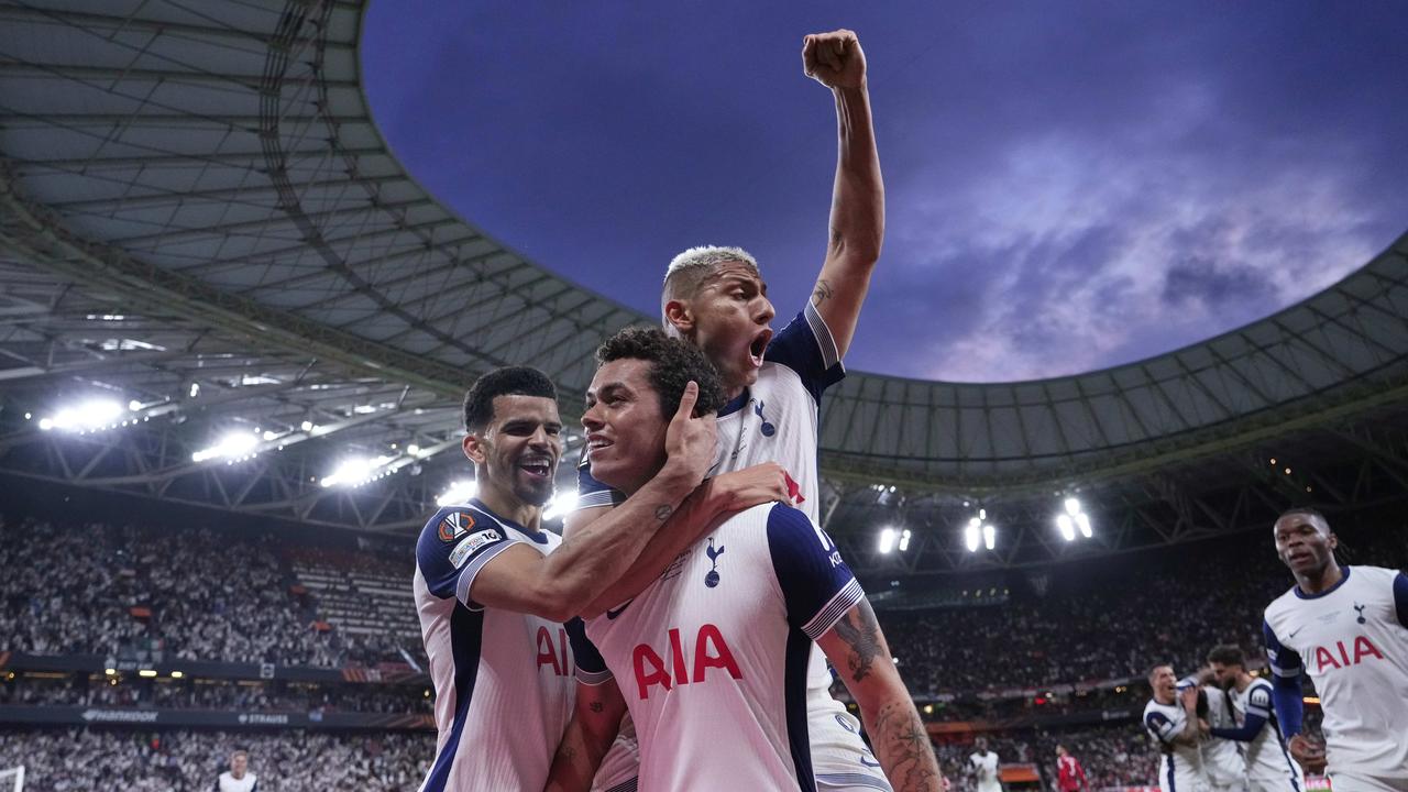 Spurs snap trophy drought with Europa League triumph over Man Utd