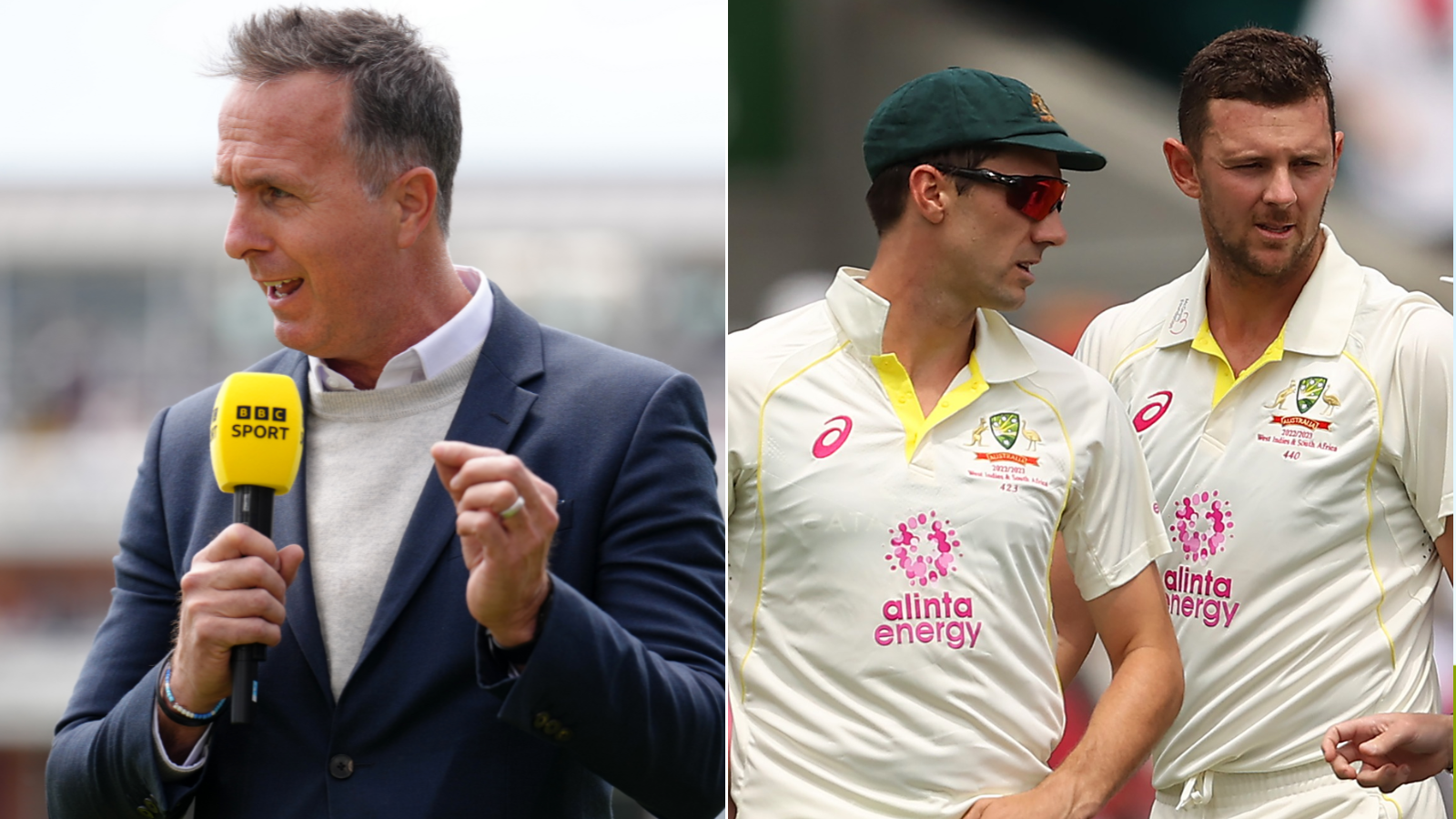 Ashes: England view Michael Vaughan Josh Hazlewood injury first Test Perth