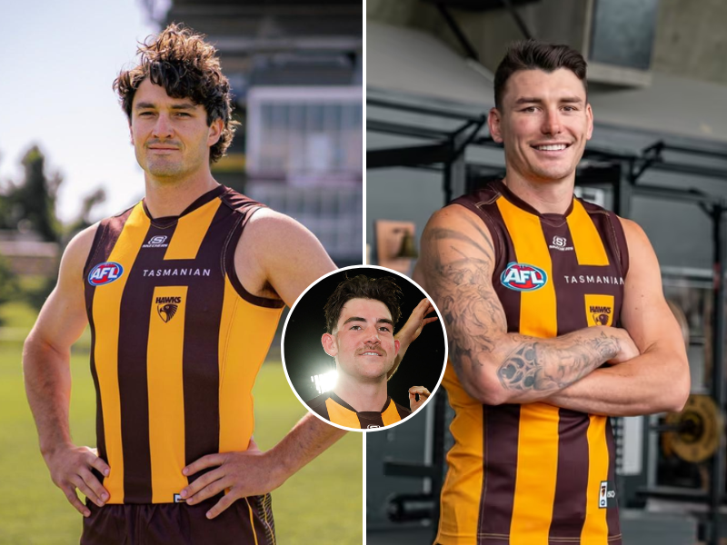 What Jai Newcombe expects from “vital” Hawthorn recruits Battle and Barrass