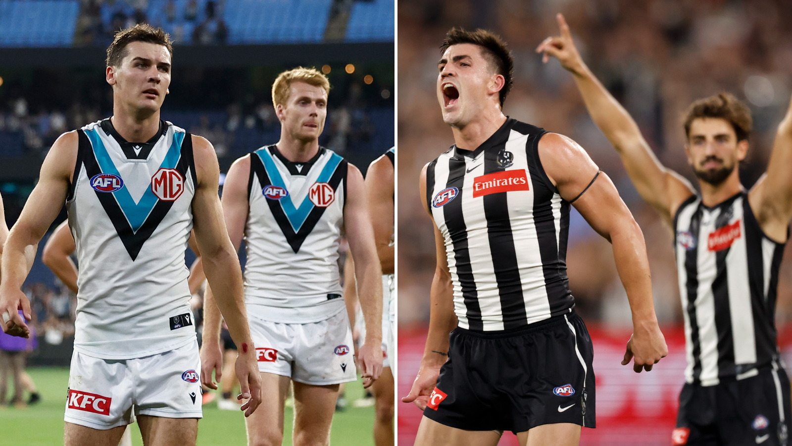 Where things went horribly wrong for Port in Magpies slaughter