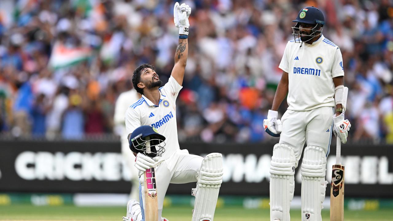 Reddy scores emotional MCG century for brave India on Day 3
