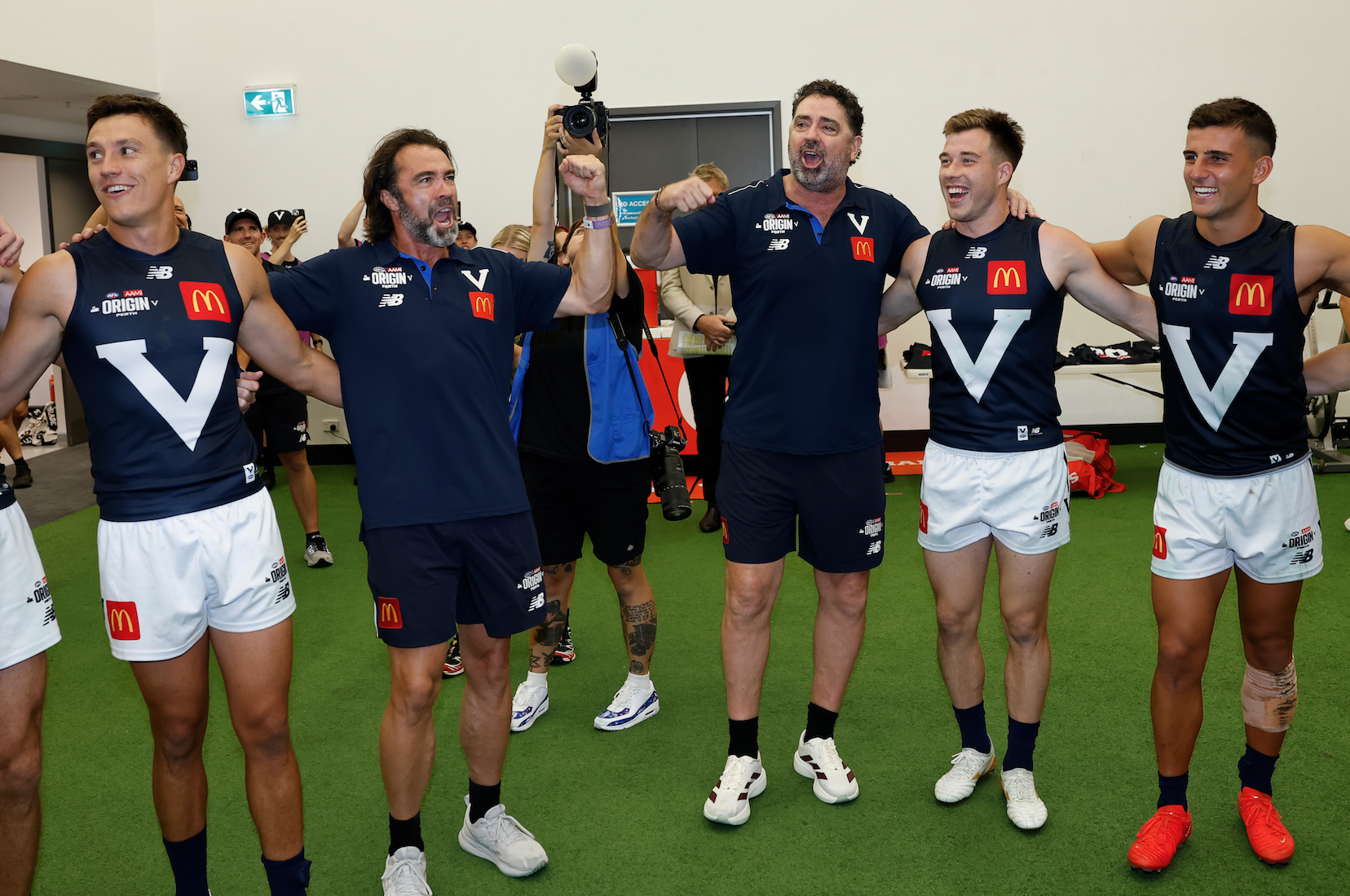 AFL State of Origin: Garry Lyon inner sanctum, Victoria team