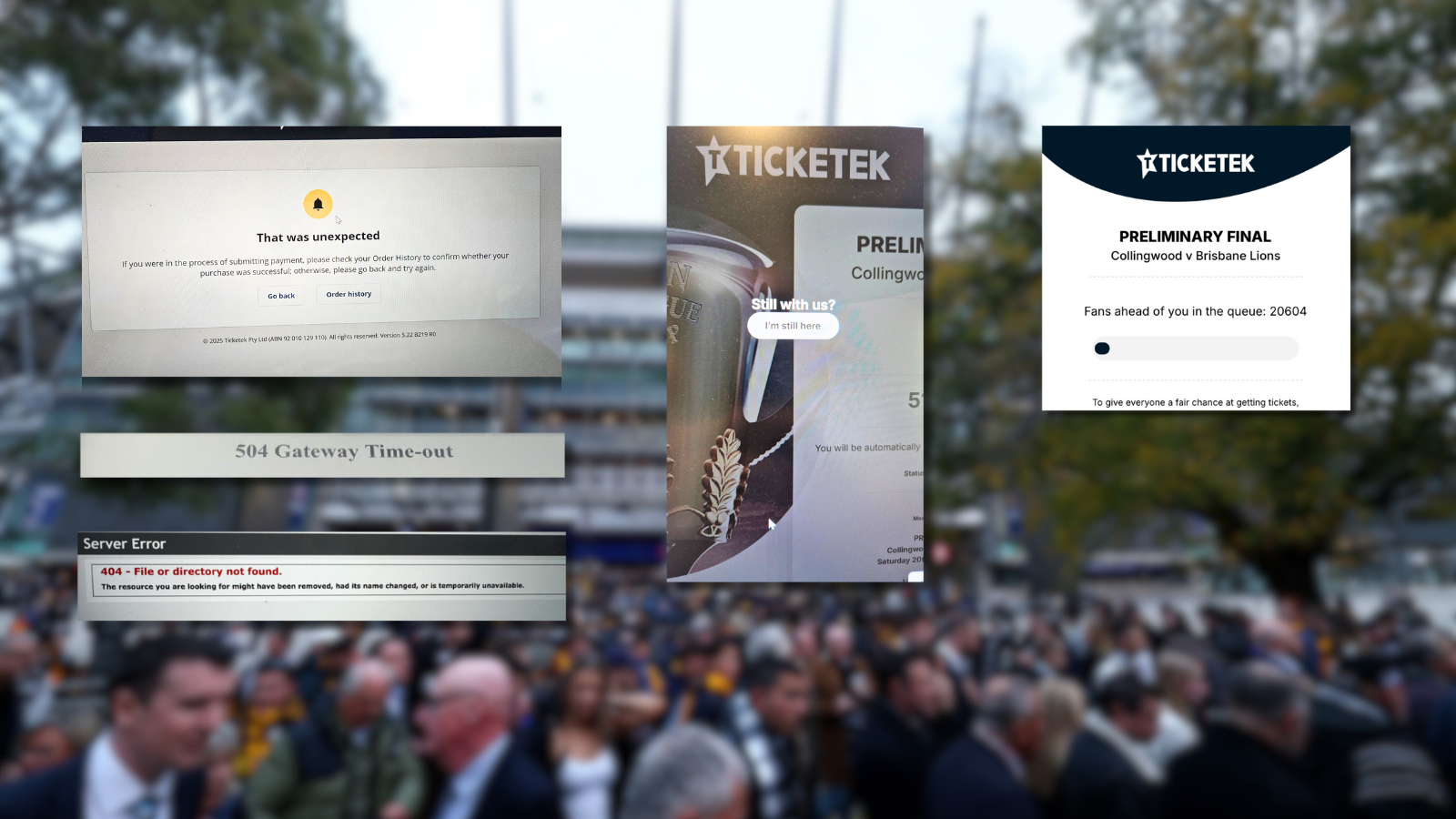 AFL 2025: Finals ticket, Ticketek, Preliminary Finals