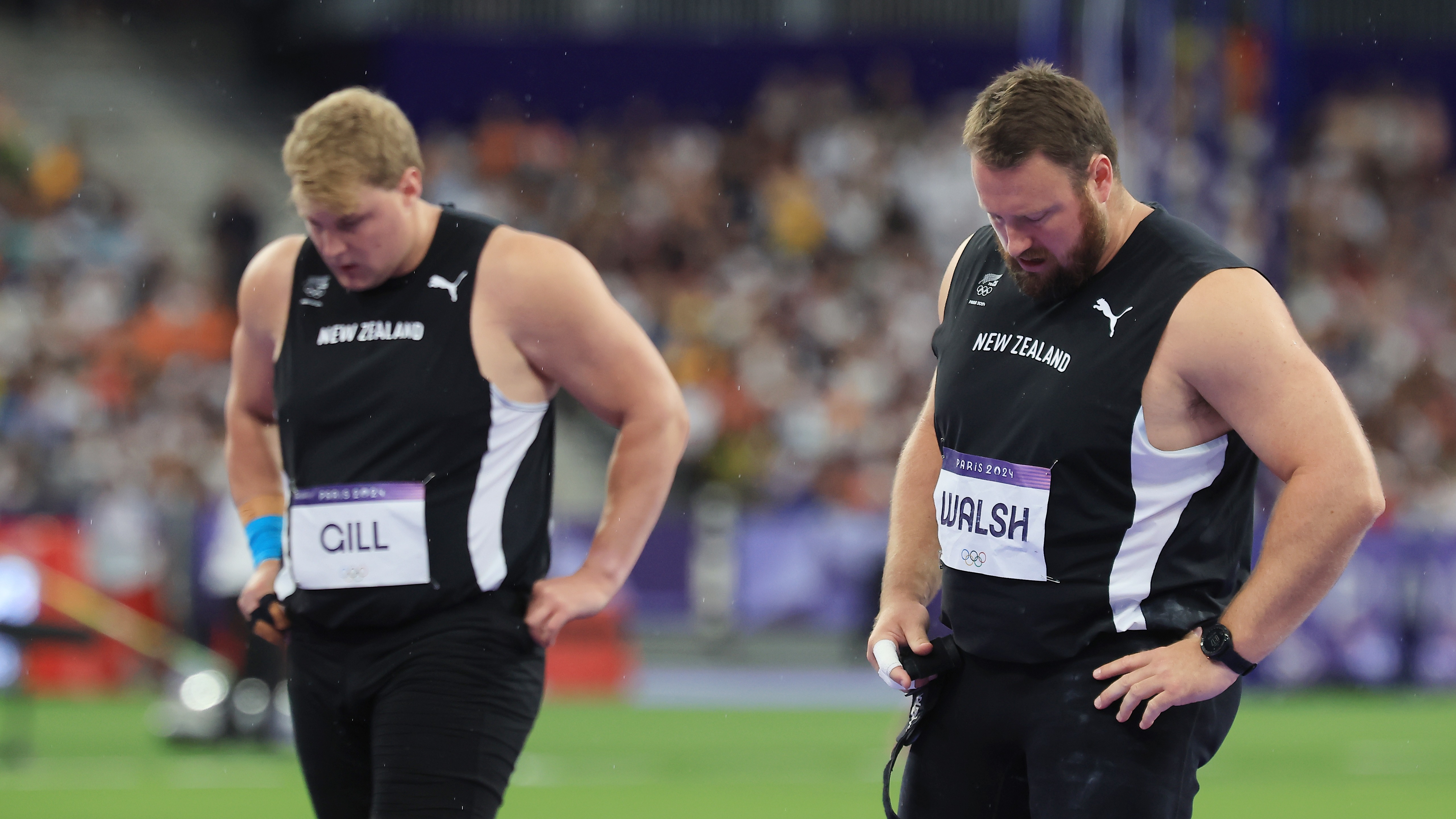 Paris 2024: Tom Walsh battles injury in shot put final, Emma Twigg ...