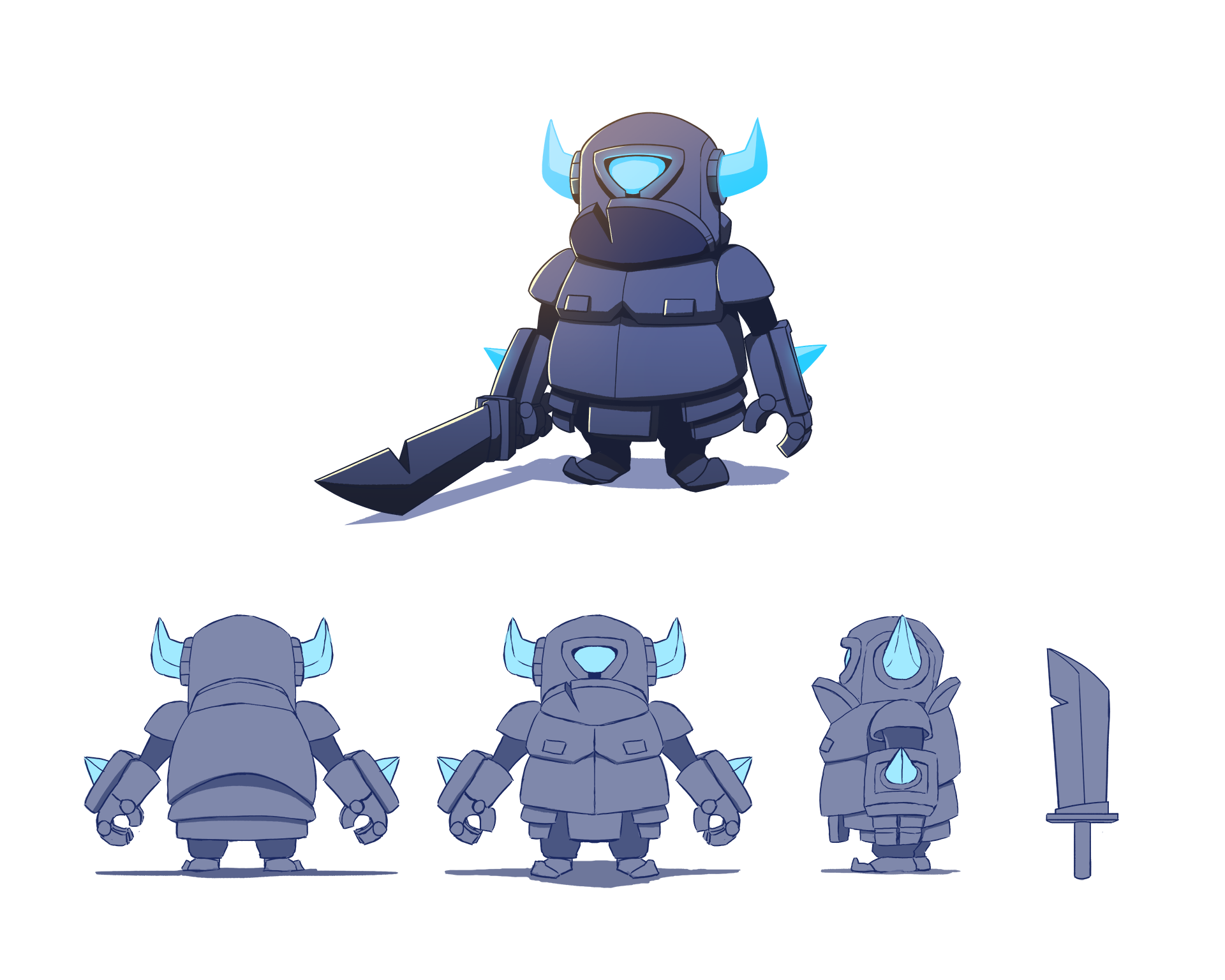 We created two 'super' animations for Clash Royale!