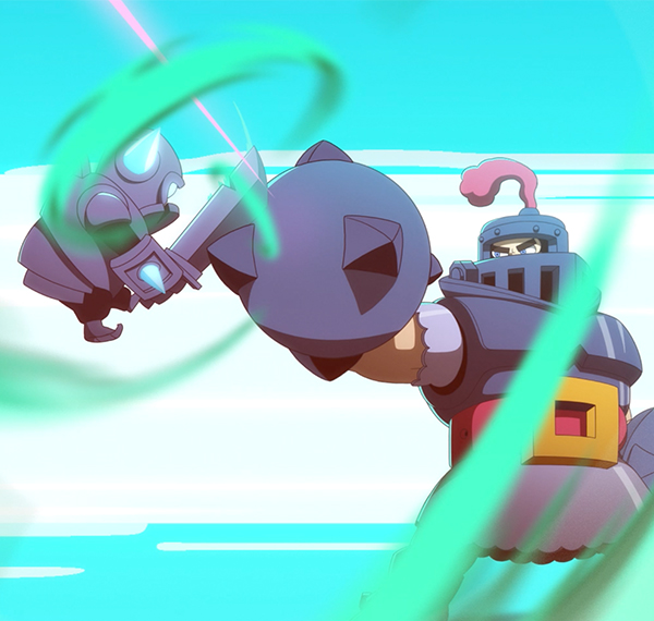 We created two 'super' animations for Clash Royale!