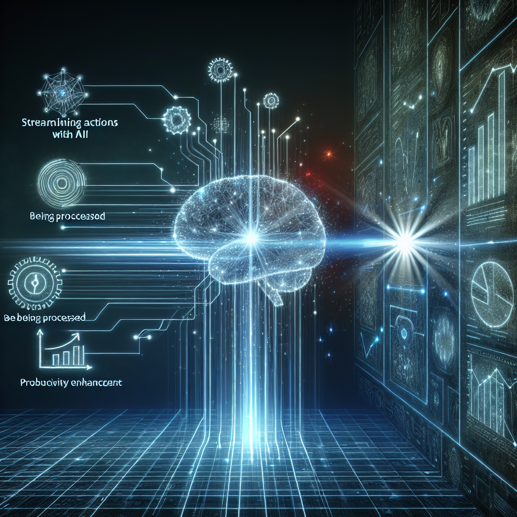 Streamlining Actions With Ai Efficiency And Productivity Boost