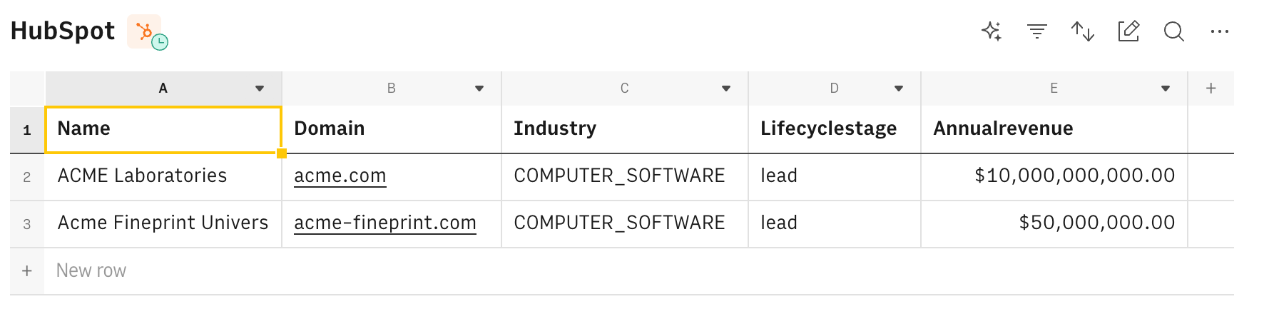 Using Hubspot With Rows Rows