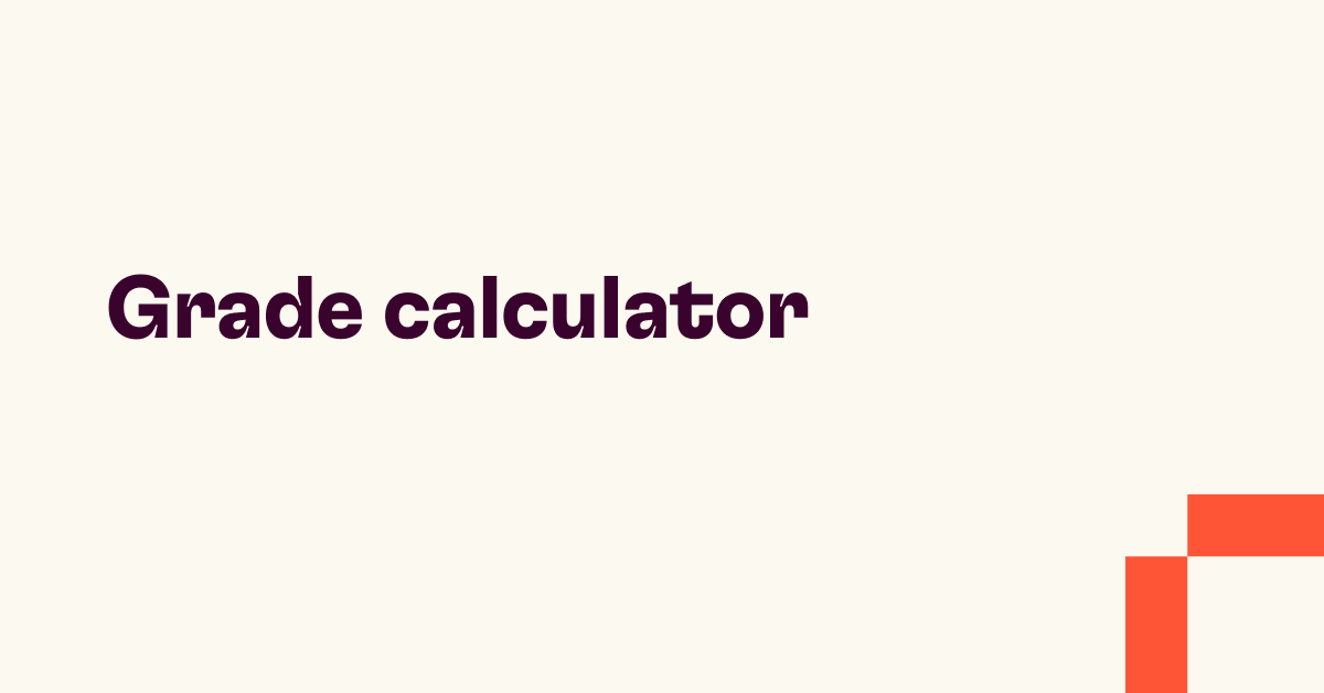 Grade calculator | Rows template