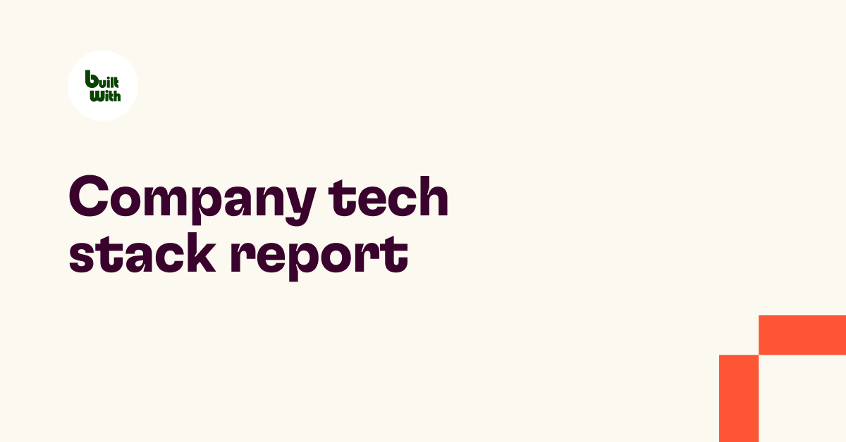 Company tech stack finder | Rows template