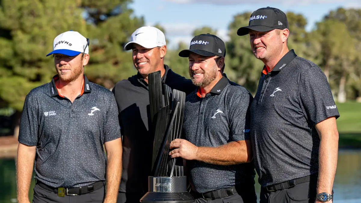 Smash GC wins team title, DJ takes trophy in Las Vegas | LIV Golf