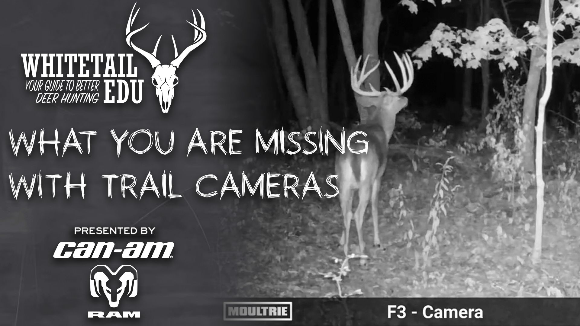 How Most Hunters Misuse Their Trail Cameras | Whitetail EDU Season 2