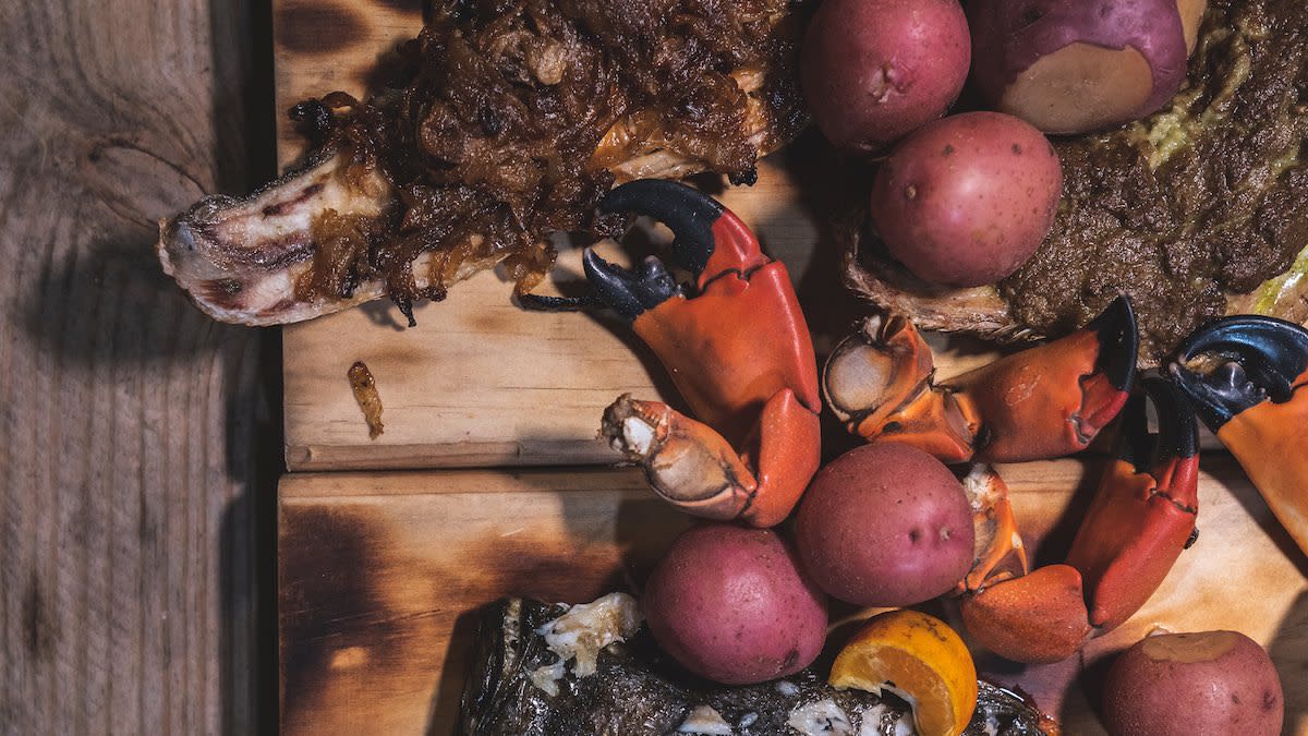 Redfish on the Half Shell with Onion Butter | MeatEater Cook