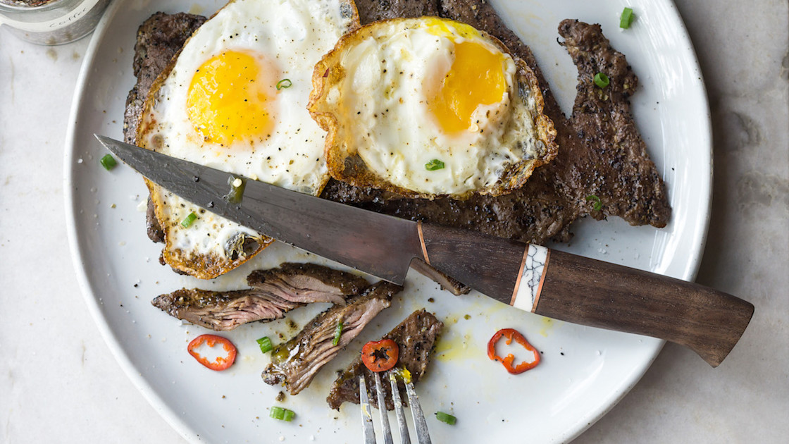 Venison Steak and Eggs | MeatEater Cook