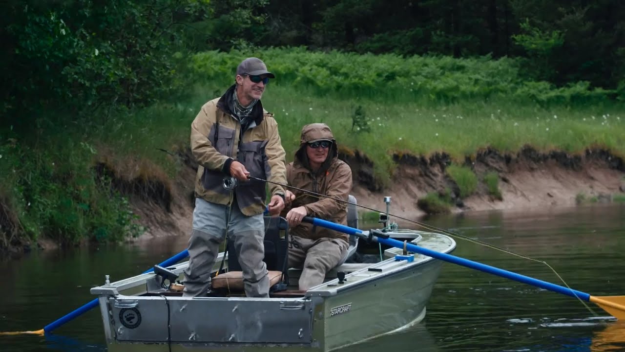 Au Sable River Trout with Janis Putelis and Brian Kozminski | Das Boat ...