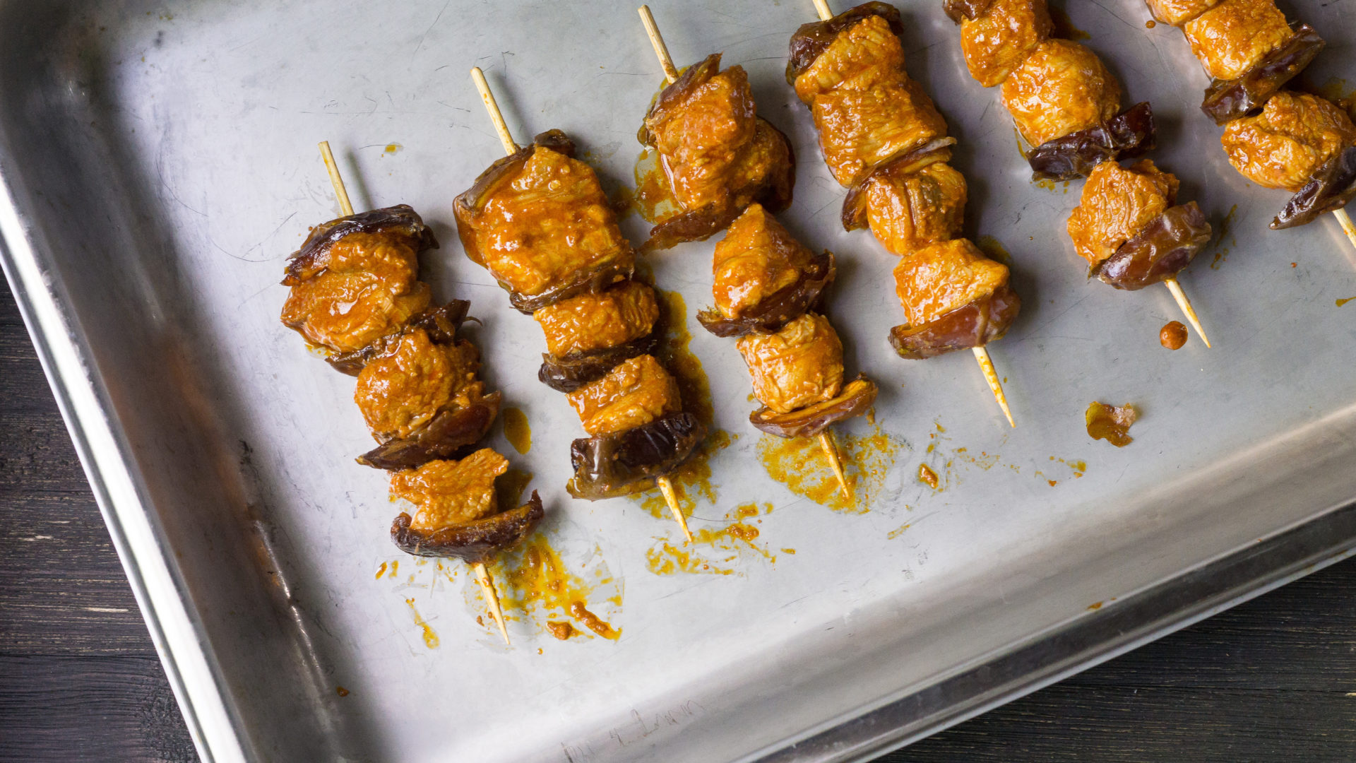 Spanish Turkey and Date Skewers | Wild + Whole