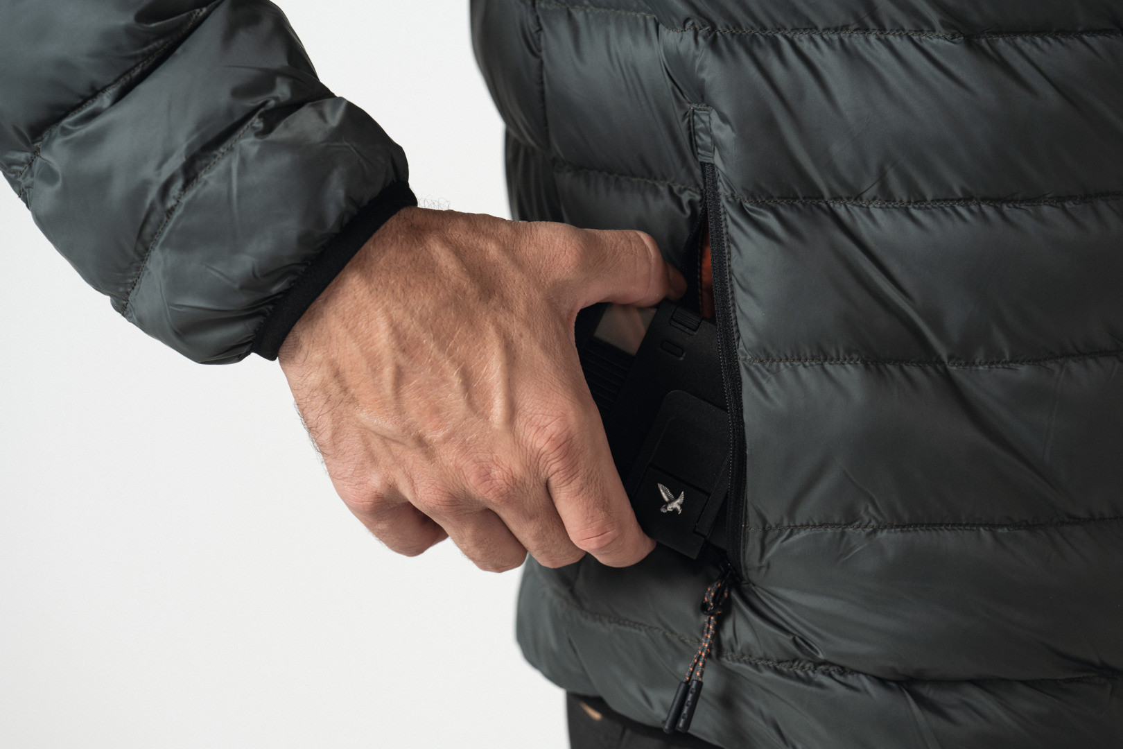 PJ puff jacket male - SWAROVSKI OPTIK