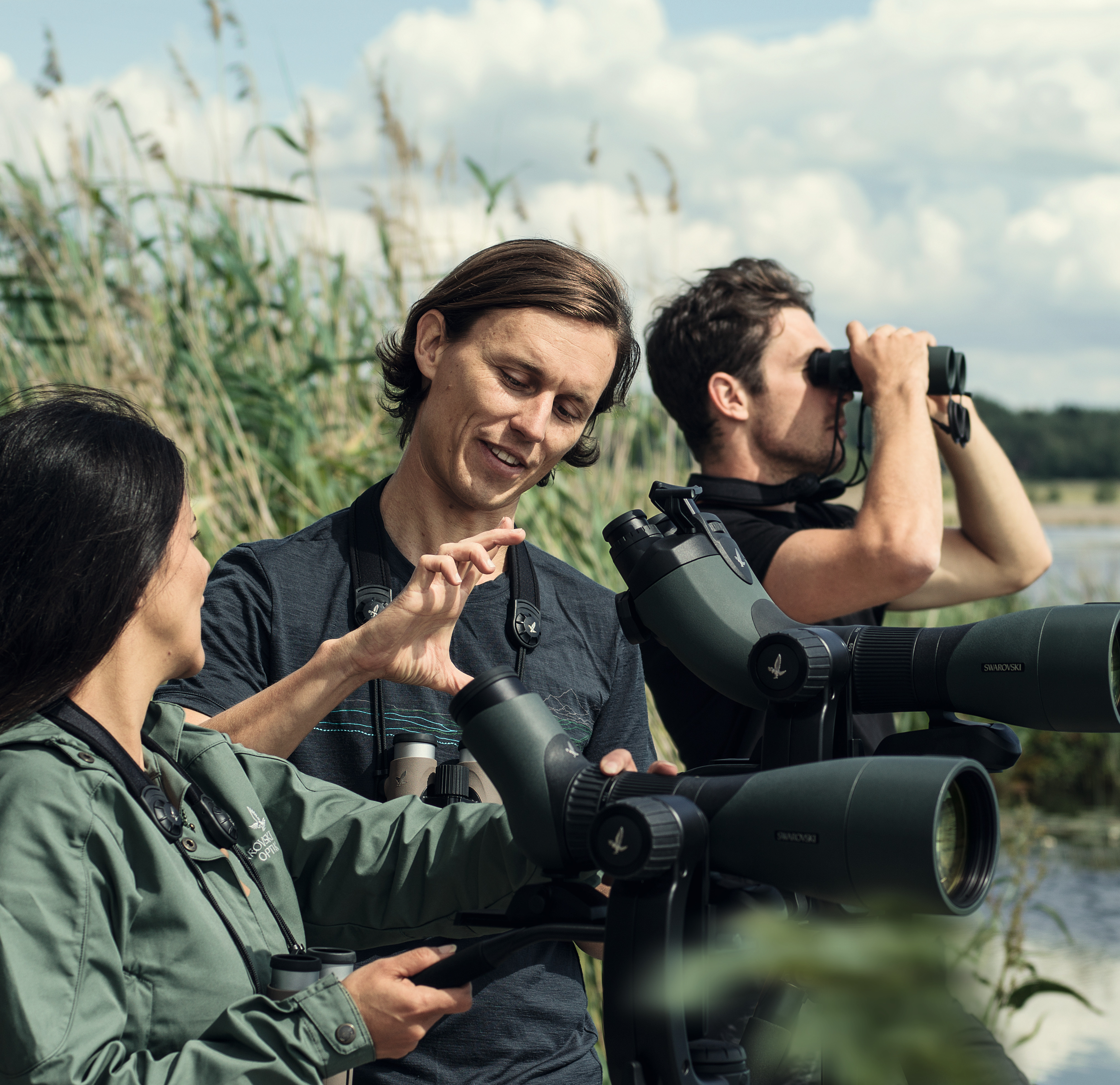 Tips from the experts using a spotting scope