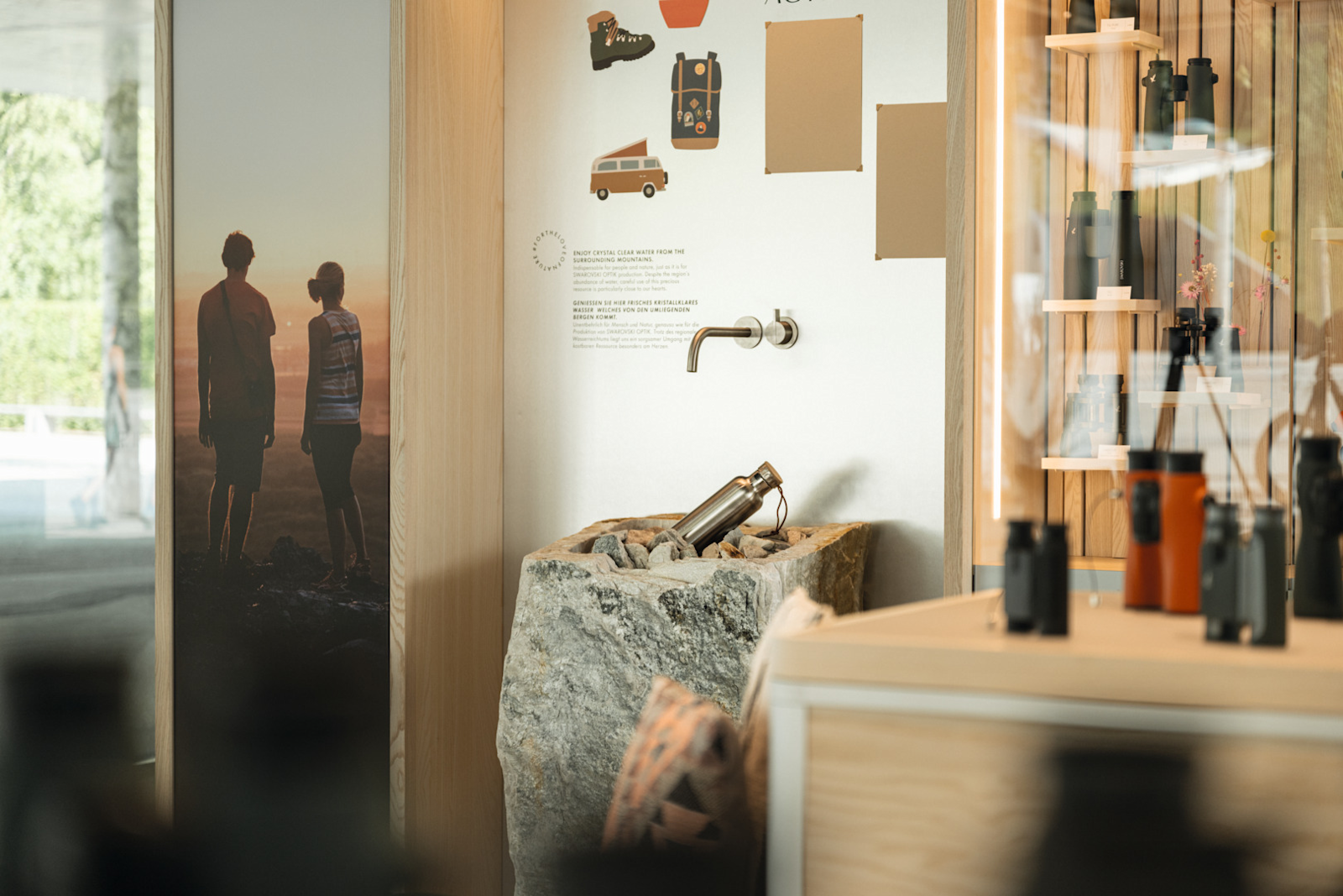 SWAROVSKI OPTIK opens its first store worldwide