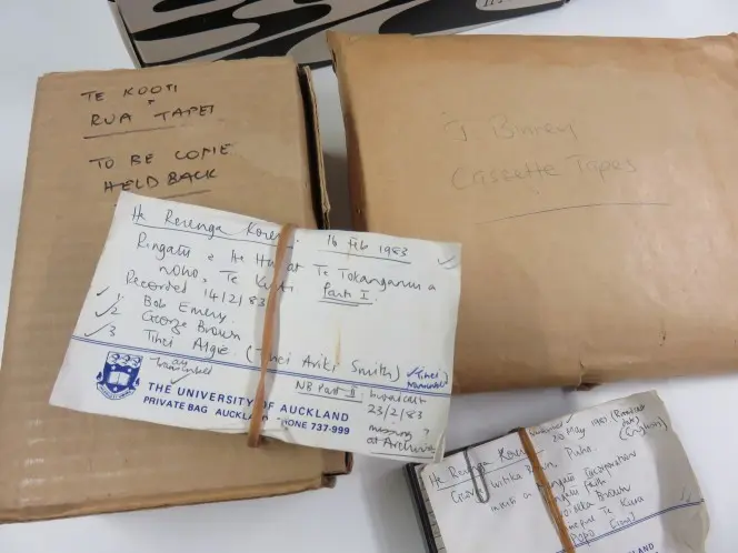 Processing Dame Judith Binney’s collection | National Library of New ...