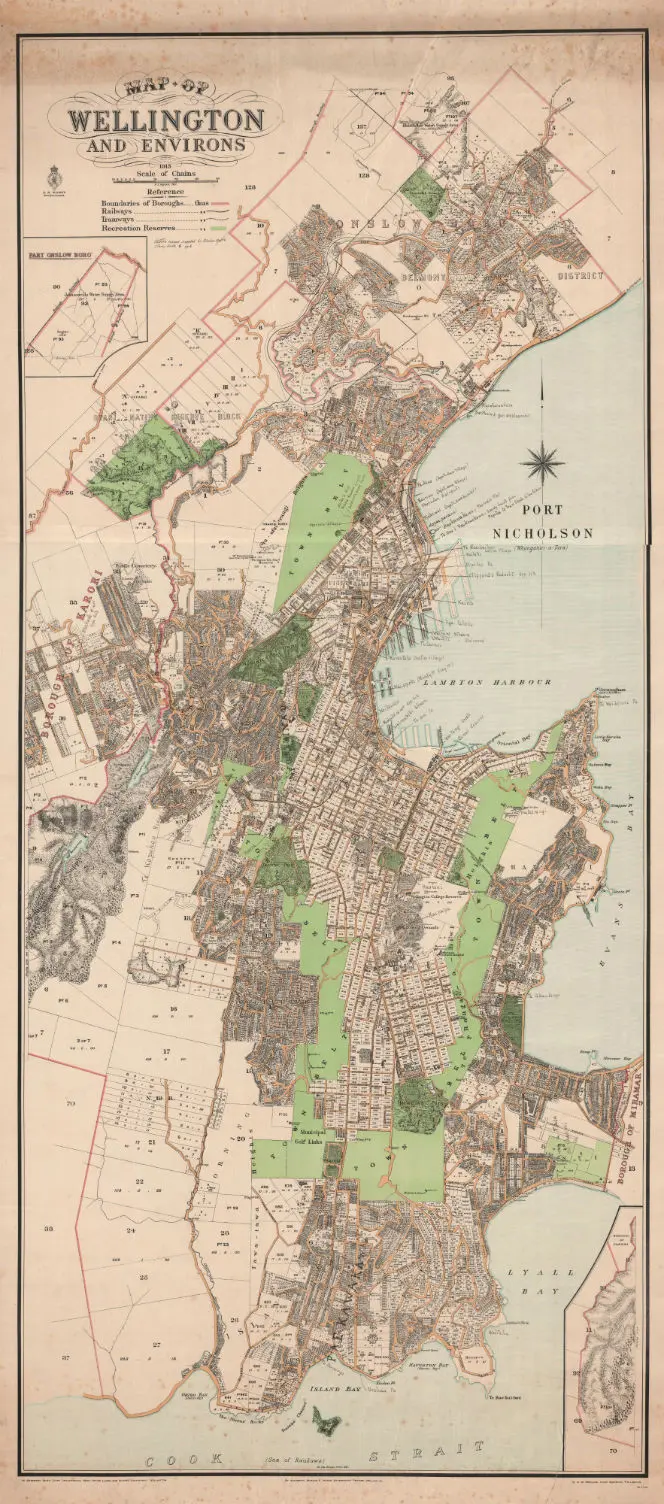 Surveying and the cadastre | National Library of New Zealand