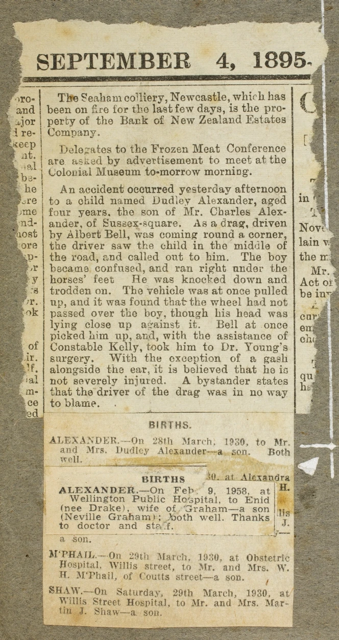 Illustrated memories | National Library of New Zealand