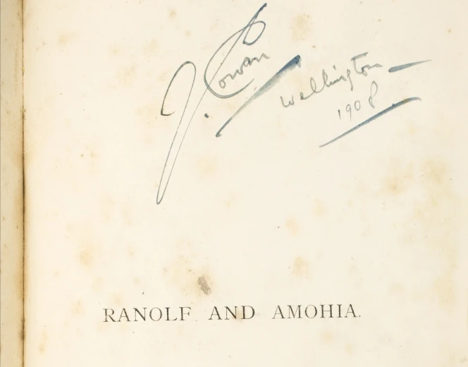 The illustrated history of Ranolf and Amohia | National Library of New ...