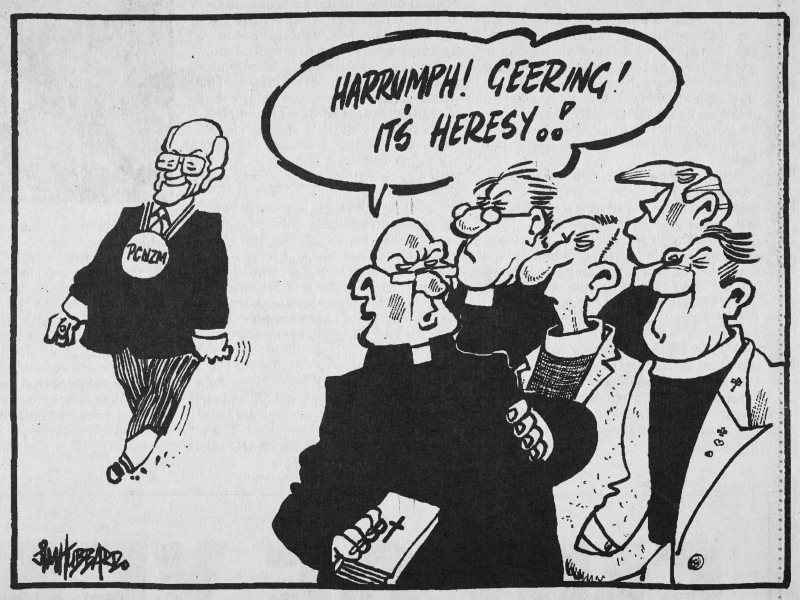 A cartoon history of religion in New Zealand | National Library of New ...